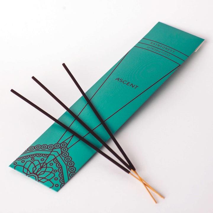 ASCENT INCENSE RAINFOREST - 12 STICKS – Homegrown Foods Ltd