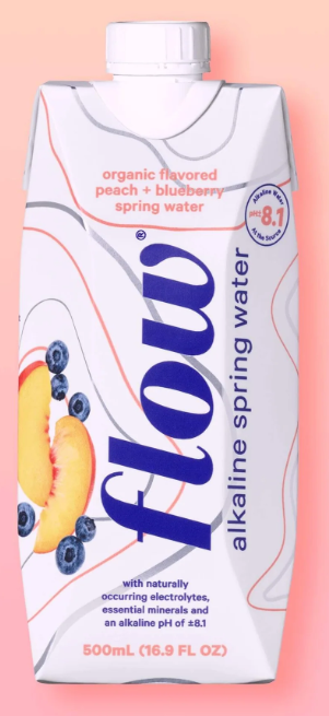 FLOW WATER PEACH/BLUEBERRY 500ML – Homegrown Foods Ltd