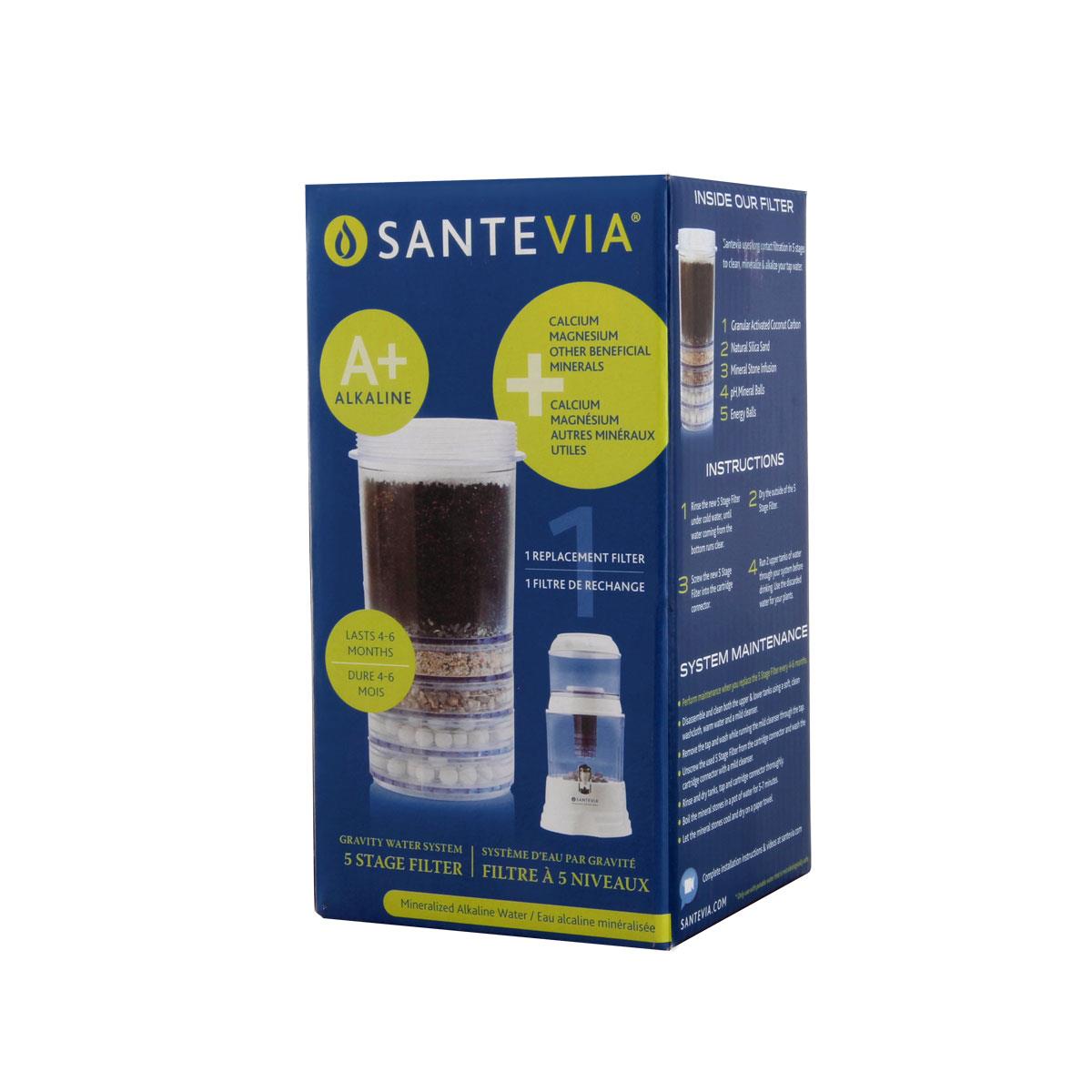 Santevia 5 Stage Filter (Single) - Homegrown Foods Ltd