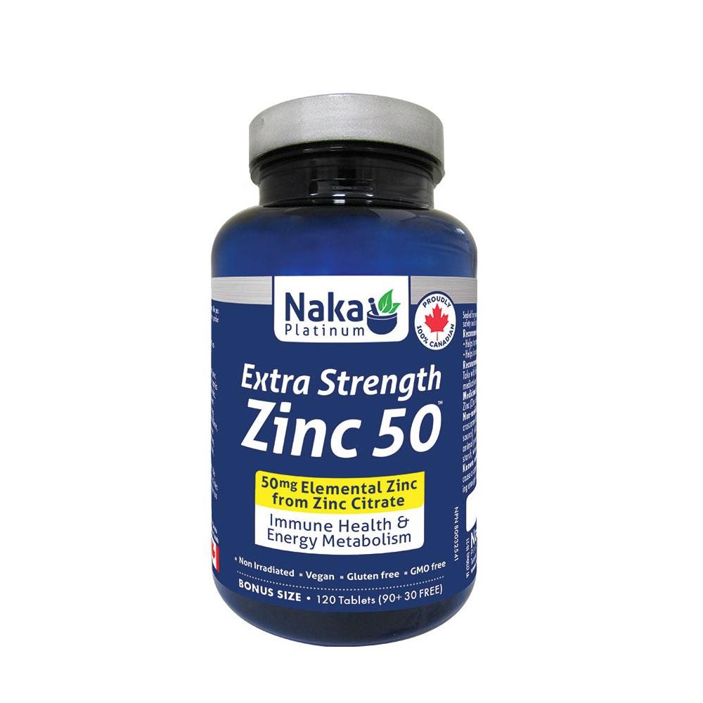 ZINC 50 ZINC CITRATE - 50mg / 120 TABLETS – Homegrown Foods Ltd